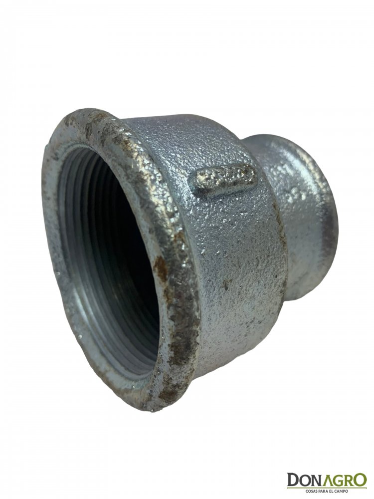 Cupla HH Galvanizado Roscado 11/2" a 11/4" (LATYN) - Don Agro