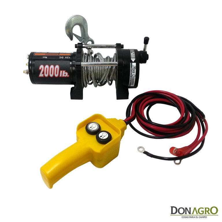 Malacate 12v 1000kg - Don Agro