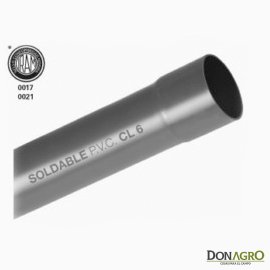 Tubo PVC TIGRE CL 6 Junta Pegar 32mm - Don Agro