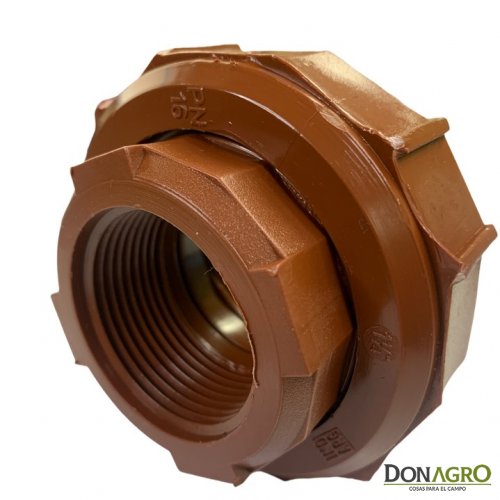 Union Doble Polipropileno PPN 21/2" - Don Agro