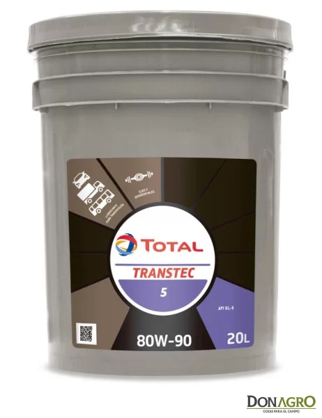 Aceite Transmision TRANSTEC 68 80W 90 TOTAL 20 LTS - Don Agro