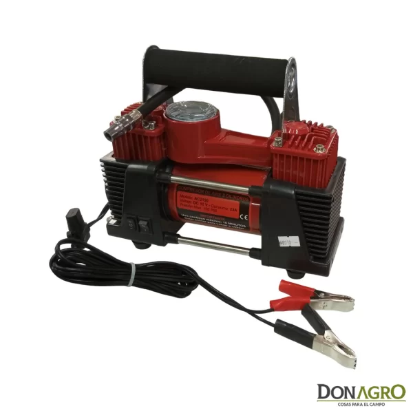 Compresor 12v 2 Cilindros Metalico LUZ LED Driven - Don Agro