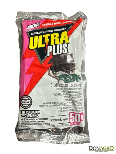 Rodenticida Raticida dispenser 30 sobres - Don Agro