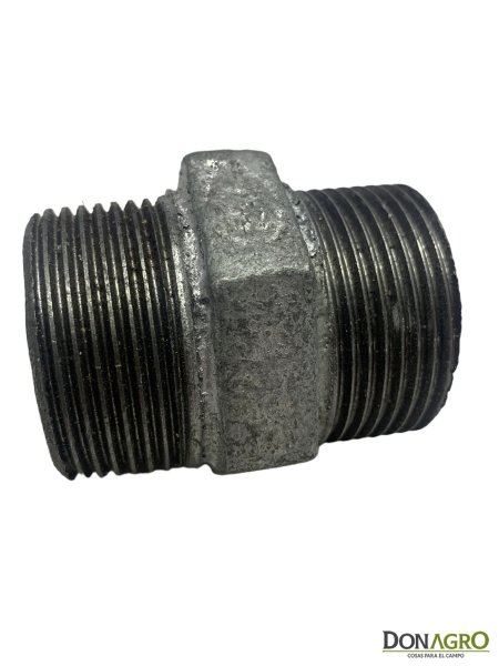 Rosca con Tuerca Galvanizada Roscada 1/2" (LATYN) - Don Agro